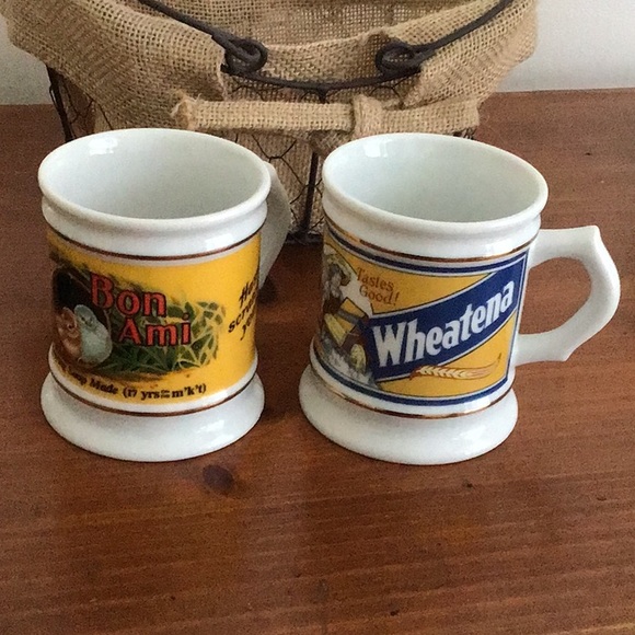 Franklin | Dining | Vintage Franklin Bon Ami Wheatena Porcelain Coffee ...